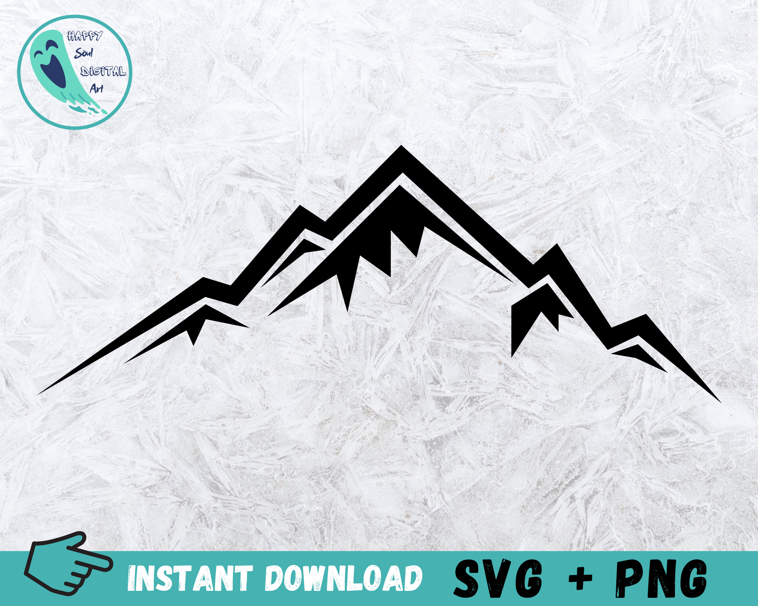 Mountain Svg Mountain Svg Bundle Mountain Wall Art Nature - Etsy