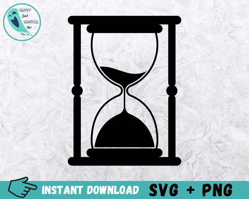 Hourglass SVG Sand Clock Svg Sand Time SVG Clock Svg - Etsy