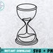 Hourglass SVG, Sand Clock Svg, Sand Time SVG, Clock Svg, Hourglass Cut ...