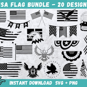 American Flag Svg, USA Flag Svg, USA Flag Clipart, 4th of July Svg ...
