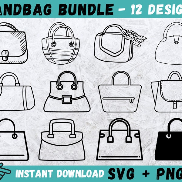 Paper Purse Svg - Etsy