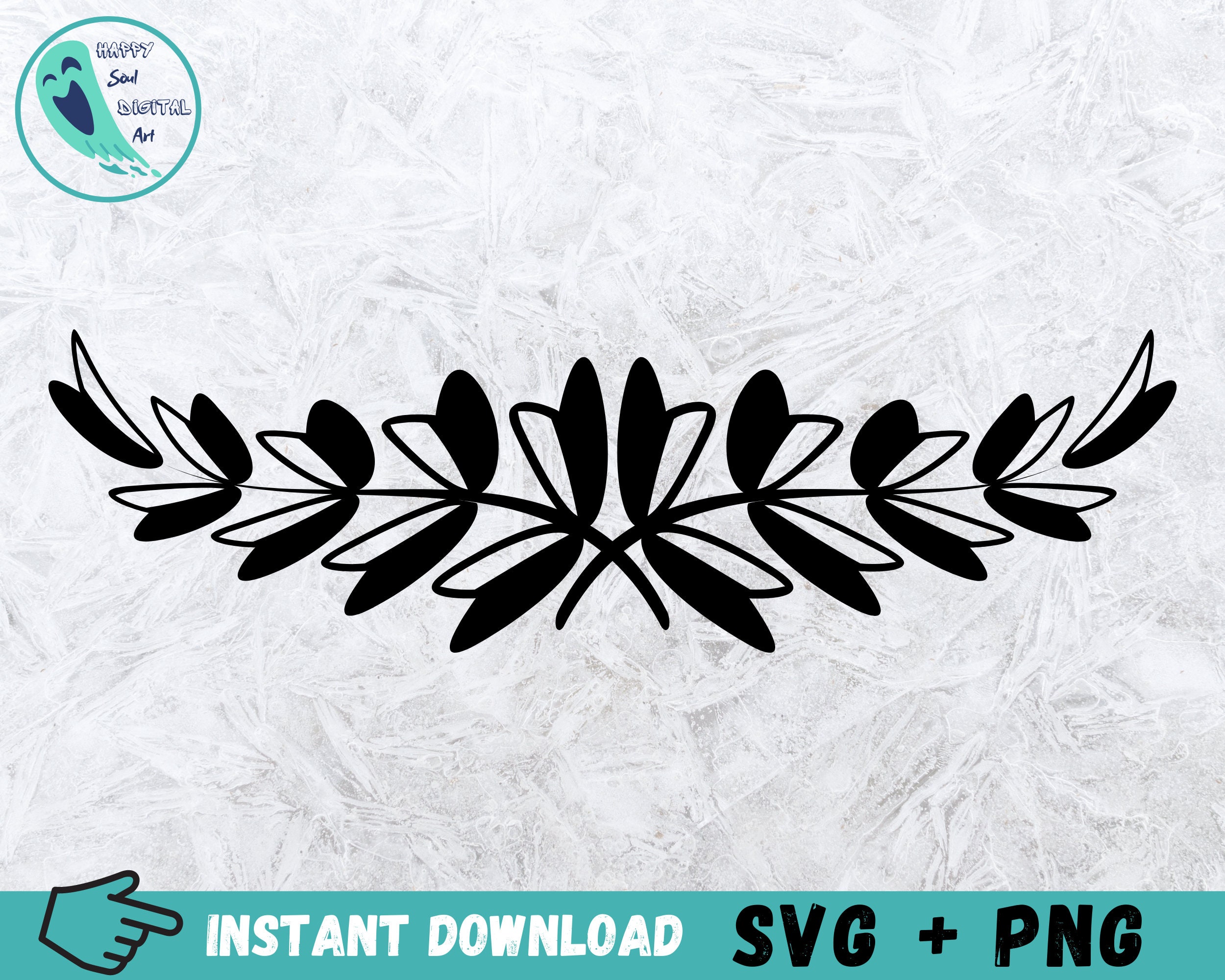 Leaf Divider Svg Divider Svg Bundle Leaf Divider Cricut - Etsy