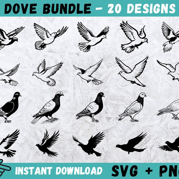 Dove Svg - Etsy