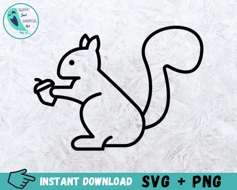 Squirrel SVG Bundle: 45 Hand-drawn Designs (digital File) - Etsy
