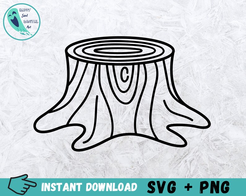 Tree Stump SVG Tree Stump Silhouette Tree Stump Bundle SVG - Etsy
