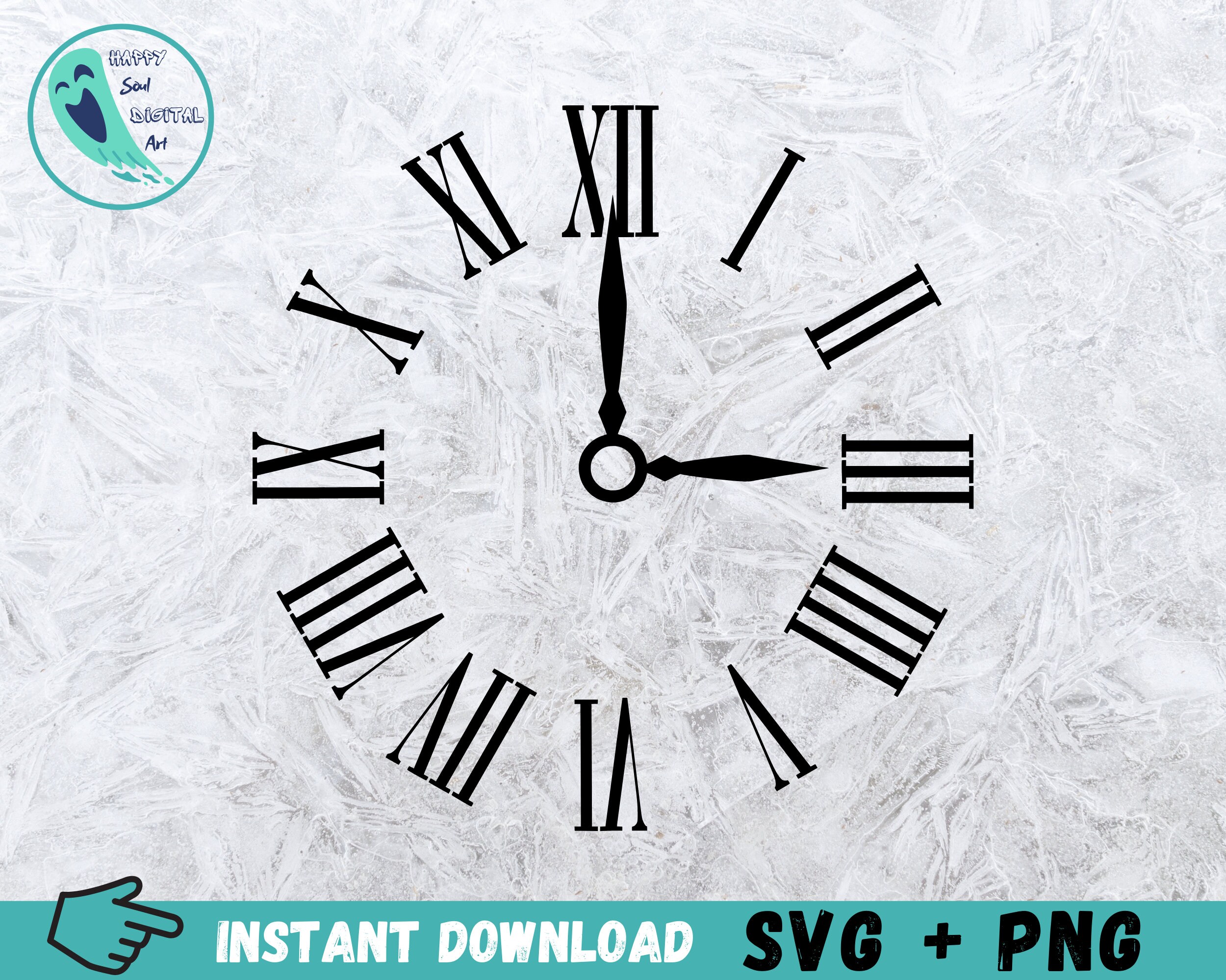 Clock Face SVG Clock Svg Clock Face SVG Bundle Wall Clock - Etsy