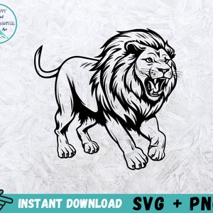 Lion SVG Bundle, Lion Head Cricut, Cute Lion Svg, Baby Lion Svg ...