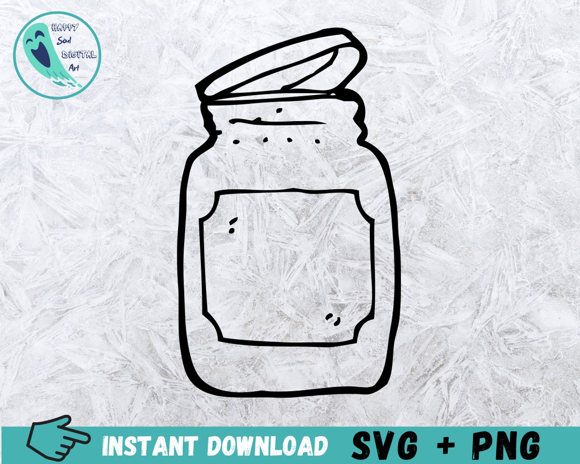 Mason Jar Svg Glass Jar Svg Jar Svg Kitchen Svg Mason Jar - Etsy Canada