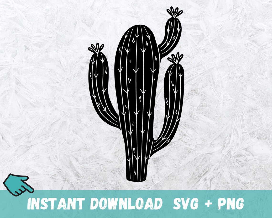 Cactus SVG Cactus Monogram SVG Summer Svg Cactus Clip Art | Etsy