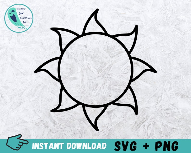 Sun SVG Sun Clipart Sun Cut File Sun Svg Bundle Cute Sun - Etsy Canada