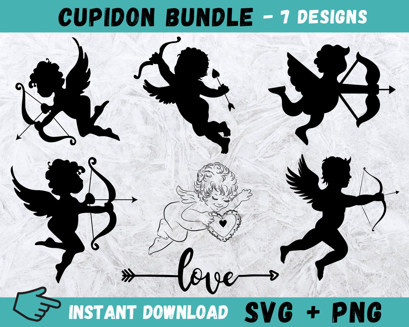 Cupidon SVG Cupid Svg Valentines Day Svg Valentine Cupidon - Etsy