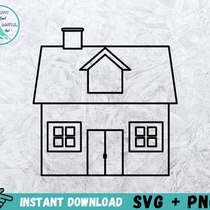 House SVG, Building Svg, Home Svg, House Cricut, House Silhouette ...