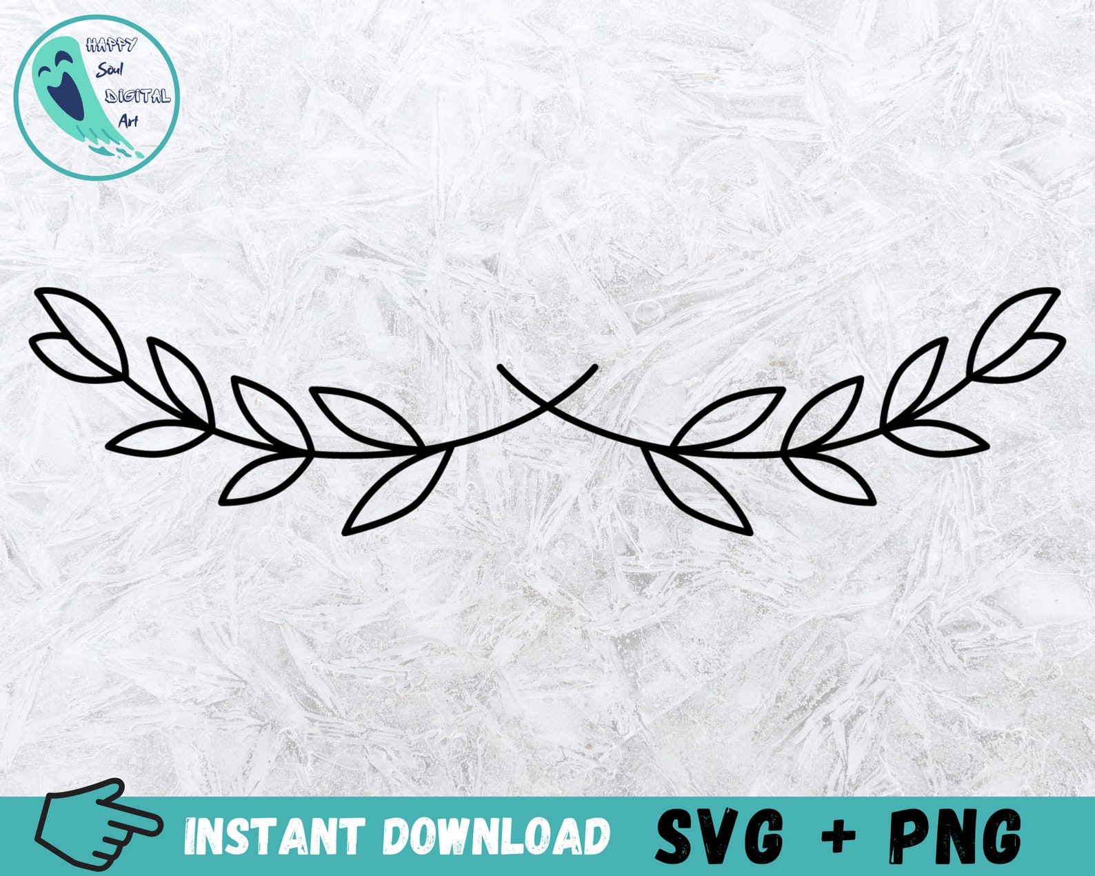 Leaf Divider Svg Divider Svg Bundle Leaf Divider Cricut - Etsy