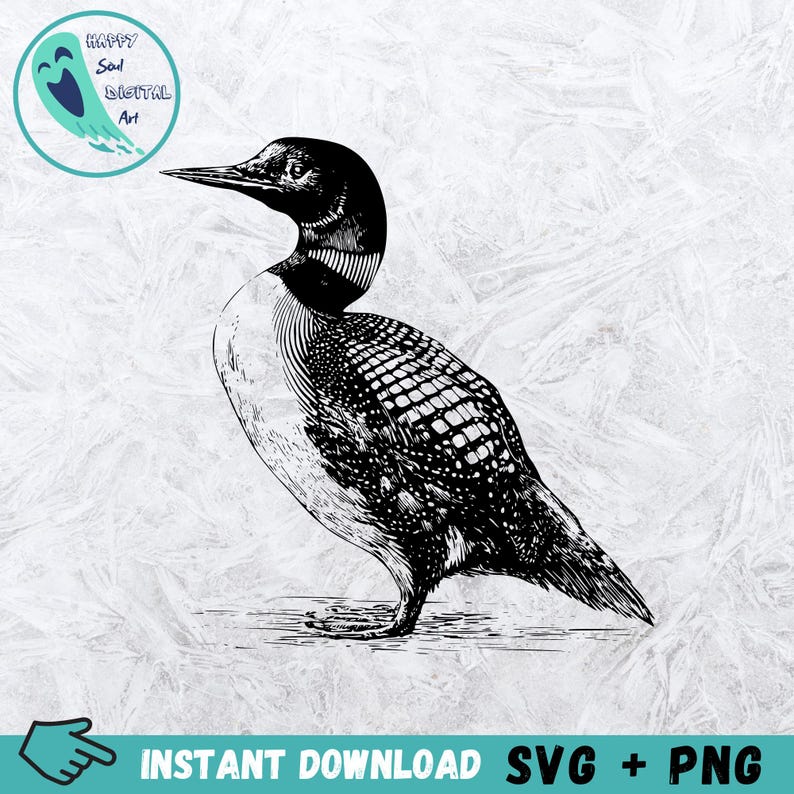 Loon SVG Bundle: 16 Hand-drawn Designs (digital Download) - Etsy