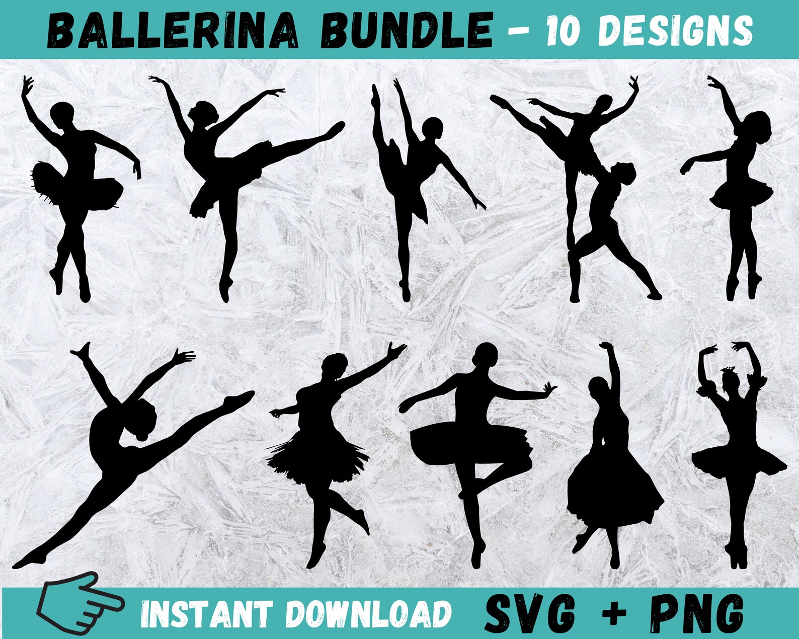 Ballerina SVG, Ballet Svg, Dancer Svg, Ballet Shoes Cricut, Ballet ...