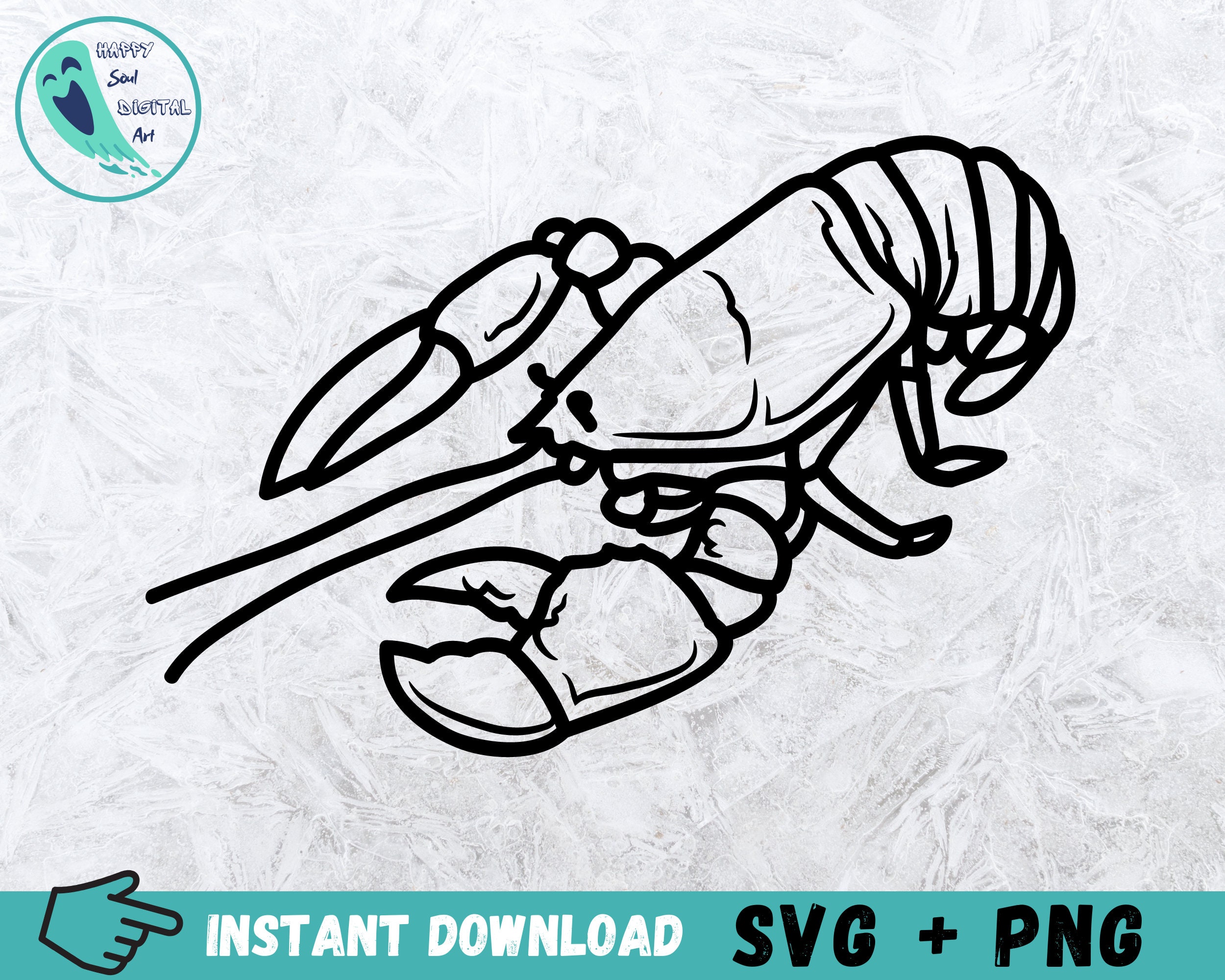 Lobster SVG Lobster Clipart Svg Files for Cricut Seafood - Etsy Canada