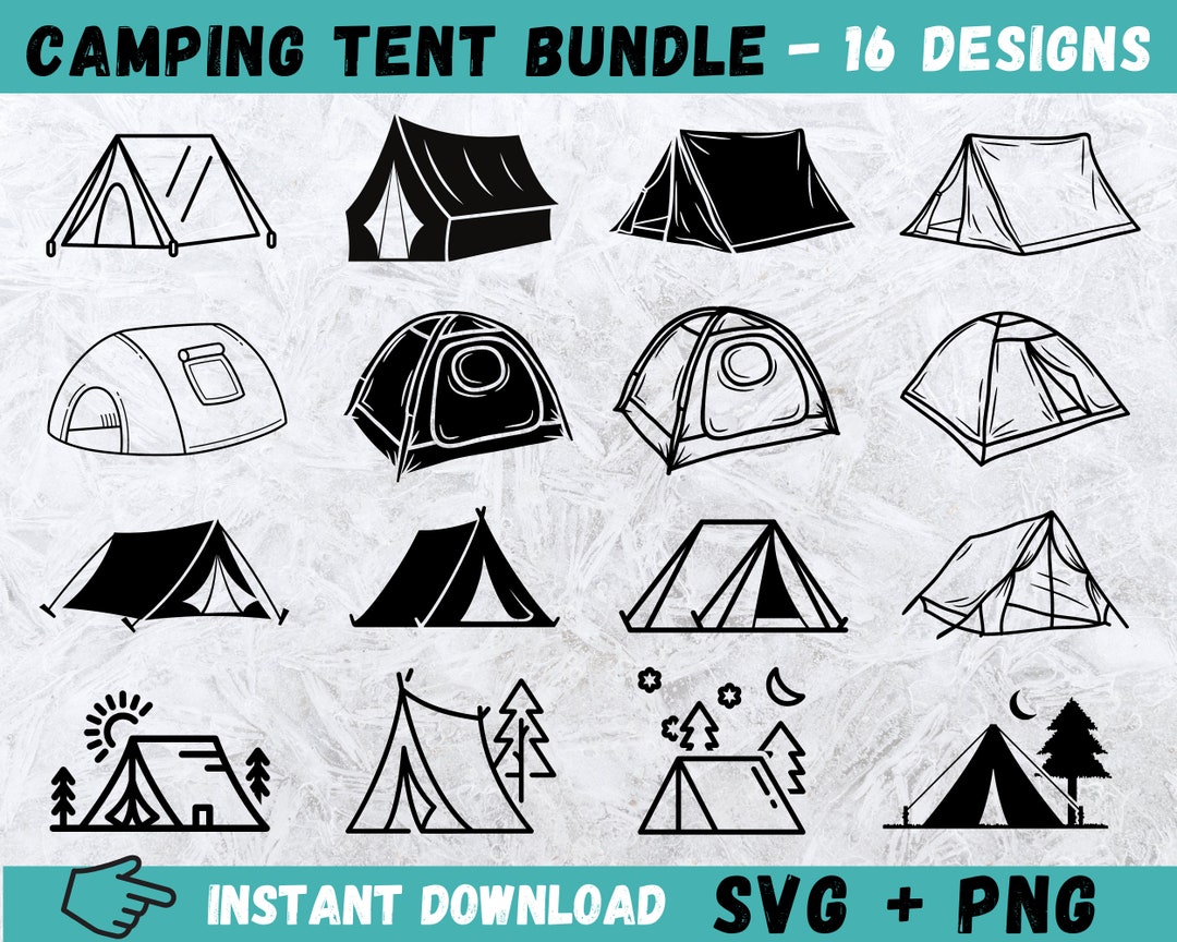 Camping Tent Svg, Tent Cricut, Tent Svg, Camping Svg, Camping Tent ...