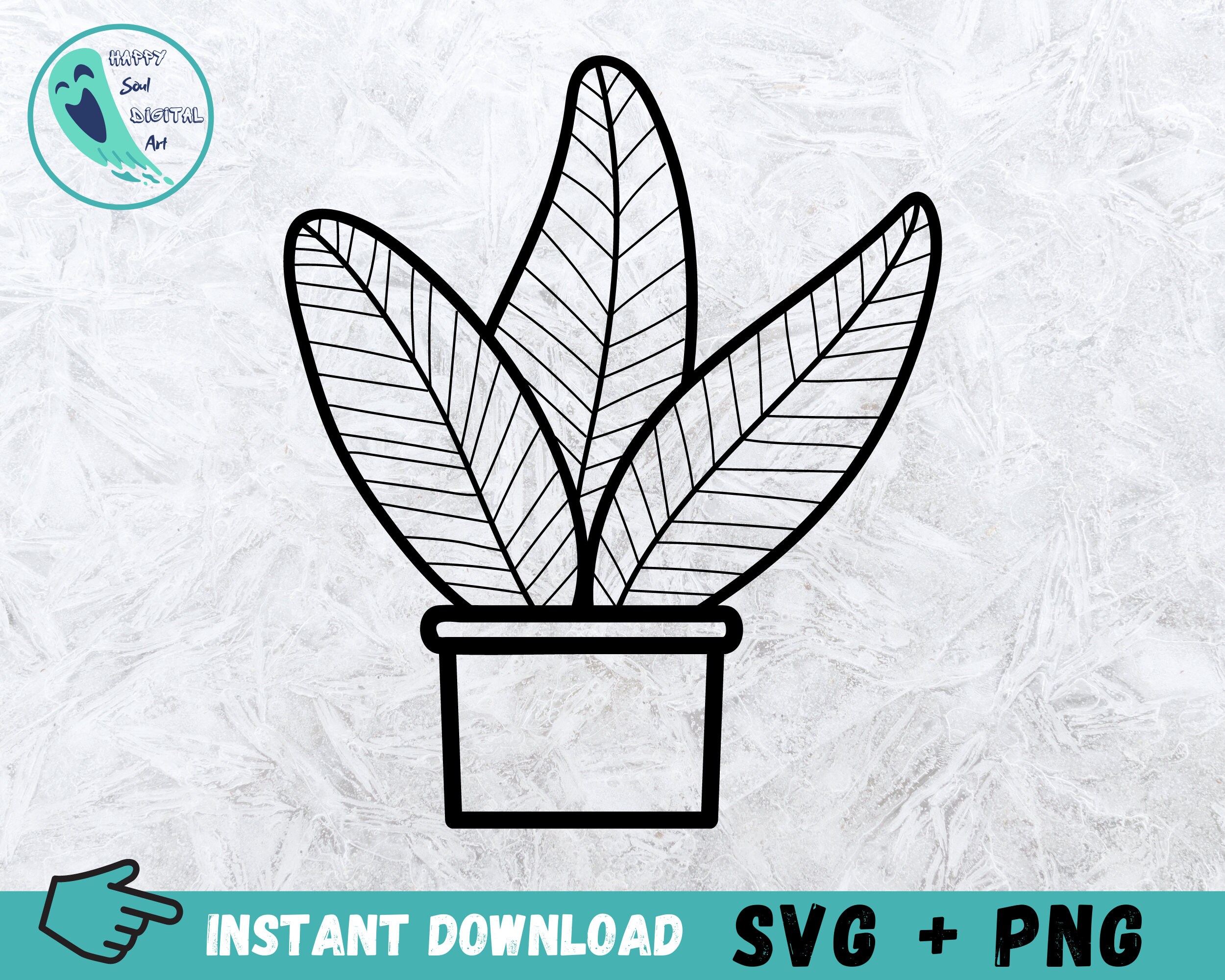 Plant SVG Potted Plants Svg Plants SVG Houseplants Svg - Etsy