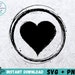 Heart Svg Heart Shape SVG Hand Drawn Heart SVG Valentine - Etsy