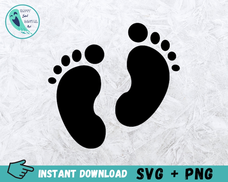 Baby Shower SVG Baby Cut Files Baby Feet Svg Baby Clipart - Etsy