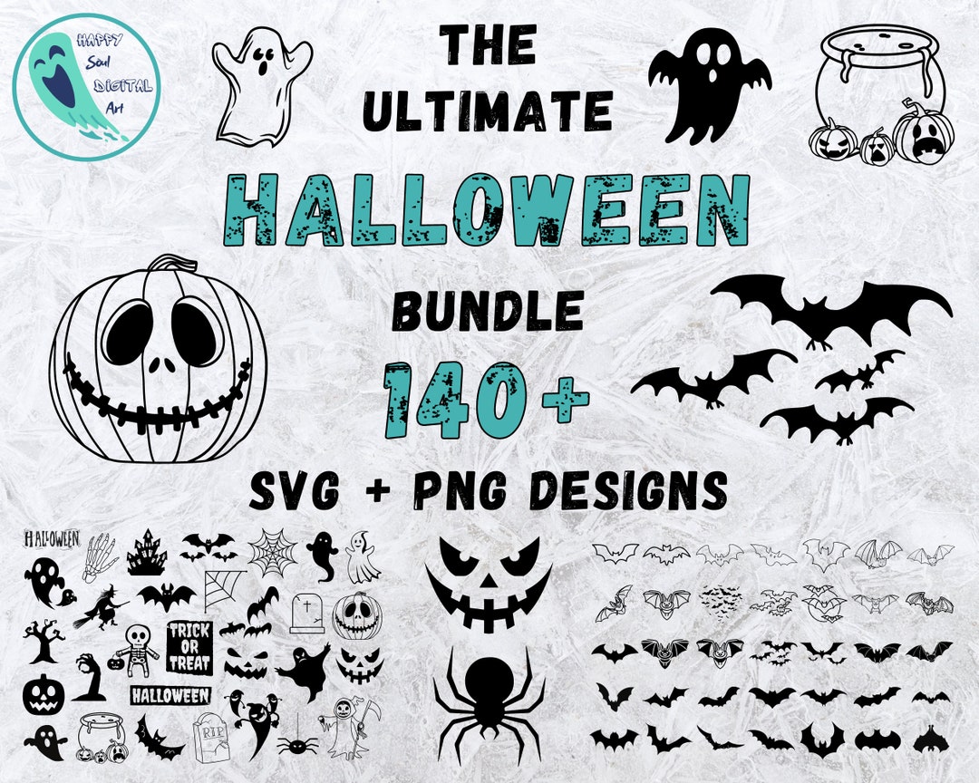 Halloween SVG Bundle, Halloween Cricut, Ghost Svg, Halloween Clipart ...