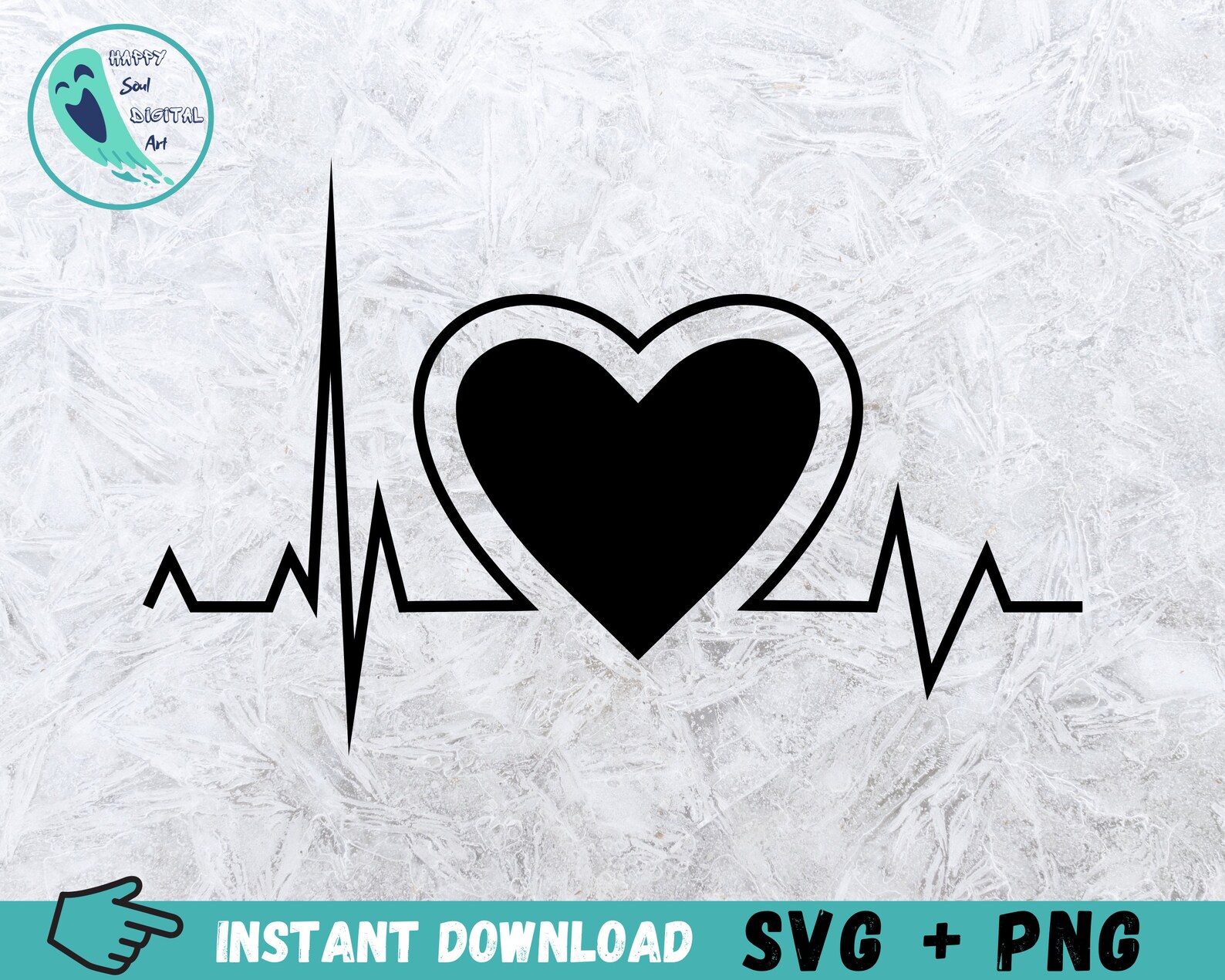 Heartbeat SVG Heartbeat Cricut Heartbeat Svg Bundle Heart | Etsy