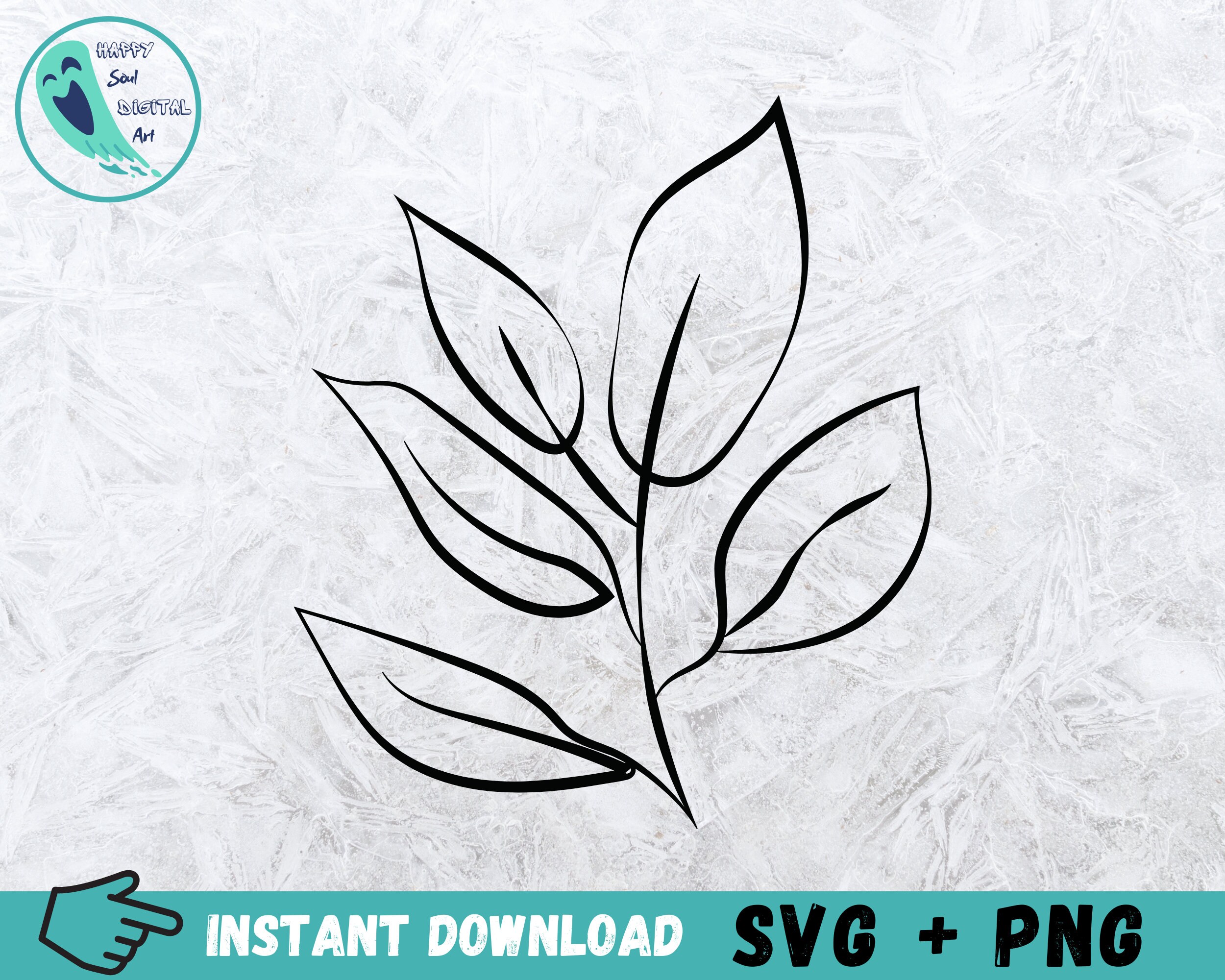 Leaf SVG Leaves Svg Hand Drawn Leaves Svg Leaf Cricut Leaf - Etsy