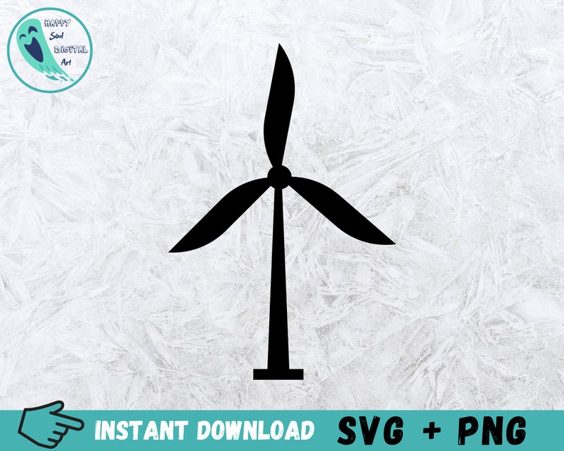 Windmill SVG Wind Turbine Svg Windmill Cricut Mill - Etsy
