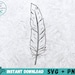 Feather SVG, Feathers Svg Bundle, Feathers Clipart, Cut Files ...