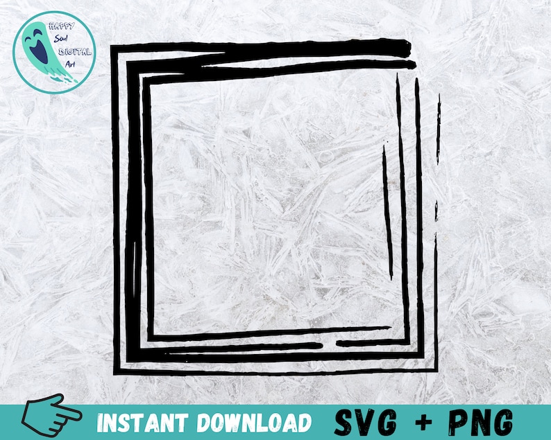 Paint Frame SVG Square Frame Svg Frame SVG Square Paint - Etsy Hong Kong
