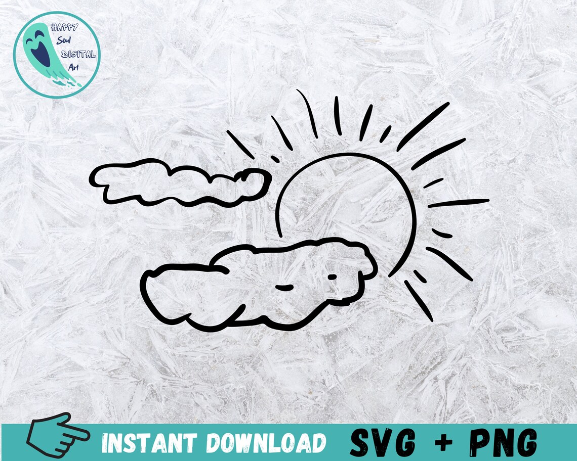 Clouds SVG Cloud SVG Clouds Bundle Svg Cloud Clipart Rain - Etsy