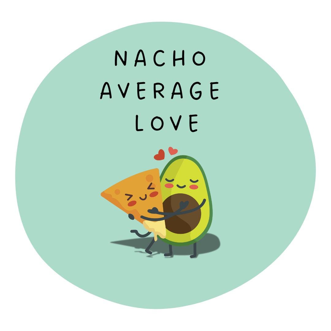 Avocado Nacho Love Digital Download - Etsy