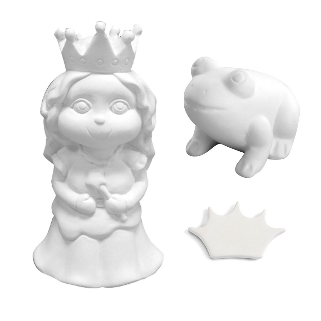 Pretty Princess DIY Pottery Painting Kit Kit de artesanía | Etsy