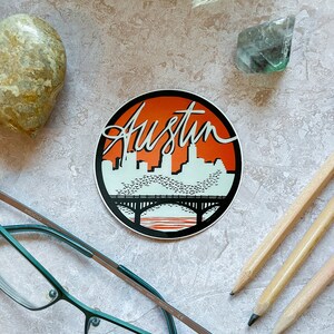 Austin Bat Bridge Sticker Texas State Pride Sticker Austin - Etsy