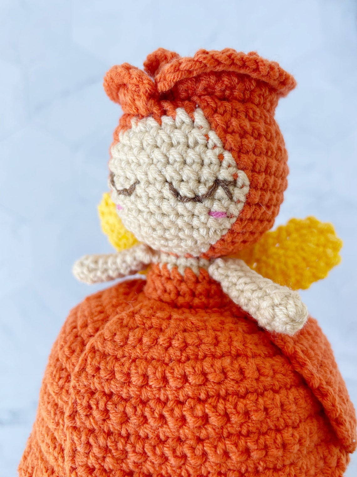 Crochet Reversible Rose Doll, Crochet Toy, Handmade Amigurumi Toy ...