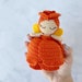 Crochet Reversible Rose Doll, Crochet Toy, Handmade Amigurumi Toy ...