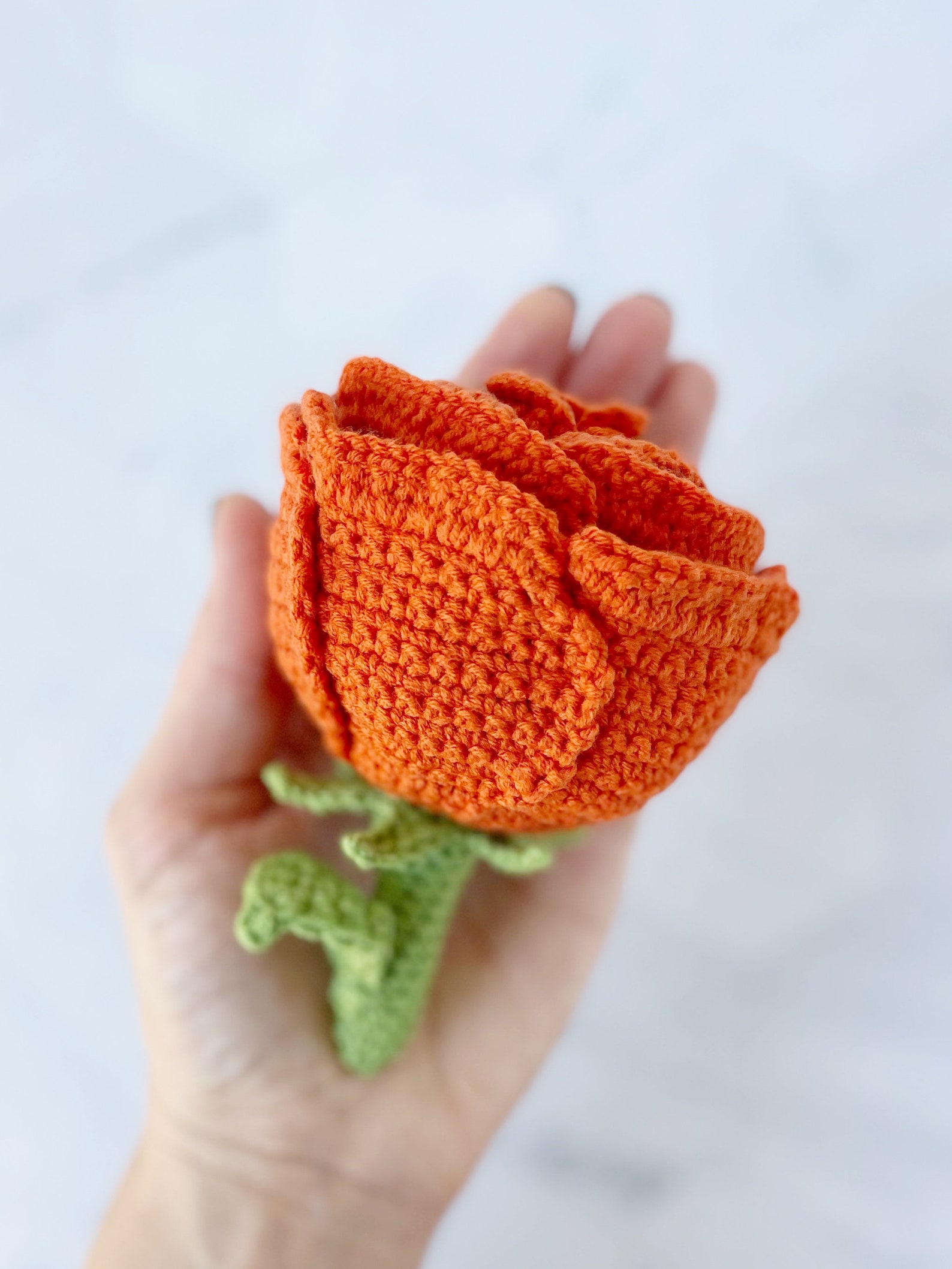 Crochet Reversible Rose Doll, Crochet Toy, Handmade Amigurumi Toy ...