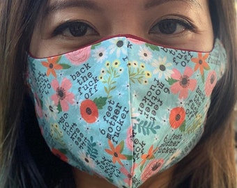Back off Face Mask - Etsy