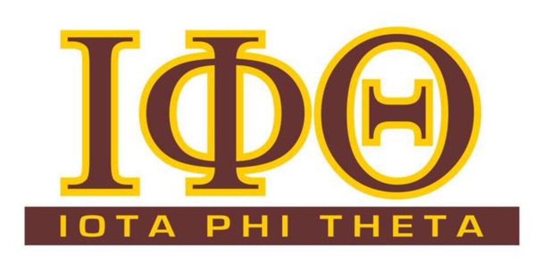 Iota Phi Theta Letters Classic Sticker - Etsy