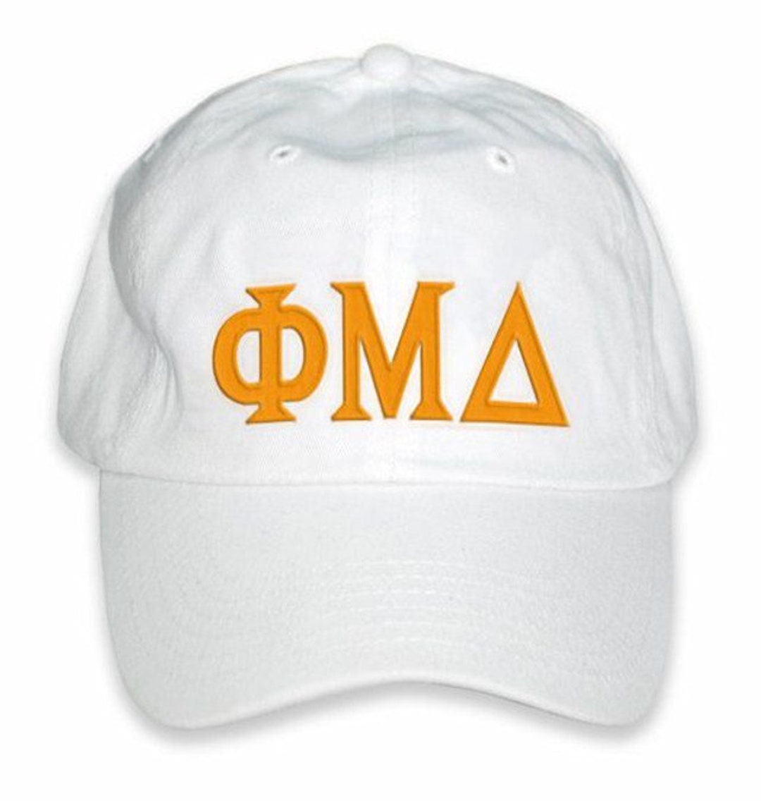 Phi Mu Delta Letter Hat - Etsy