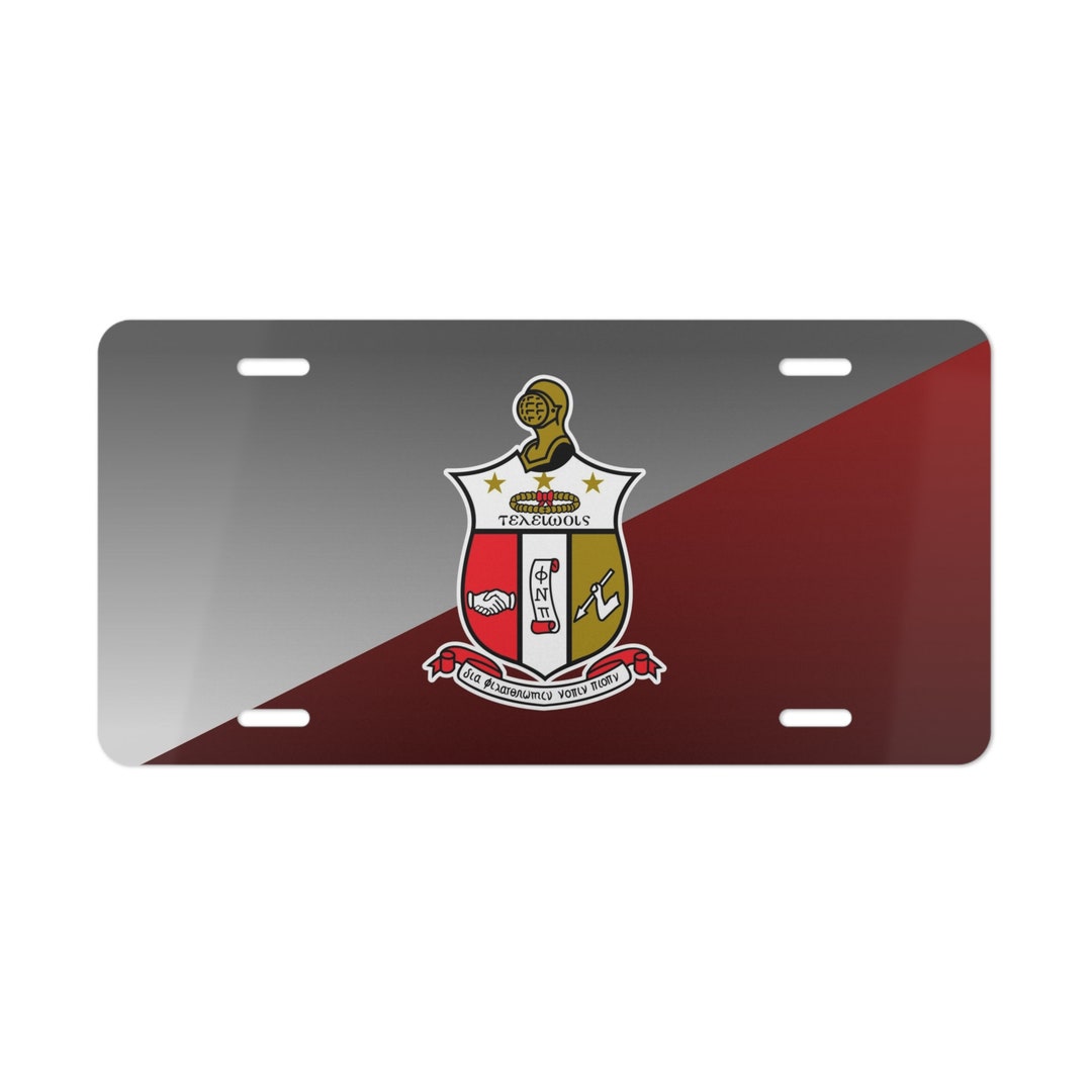 Kappa Alpha Psi Split License Cover - Etsy