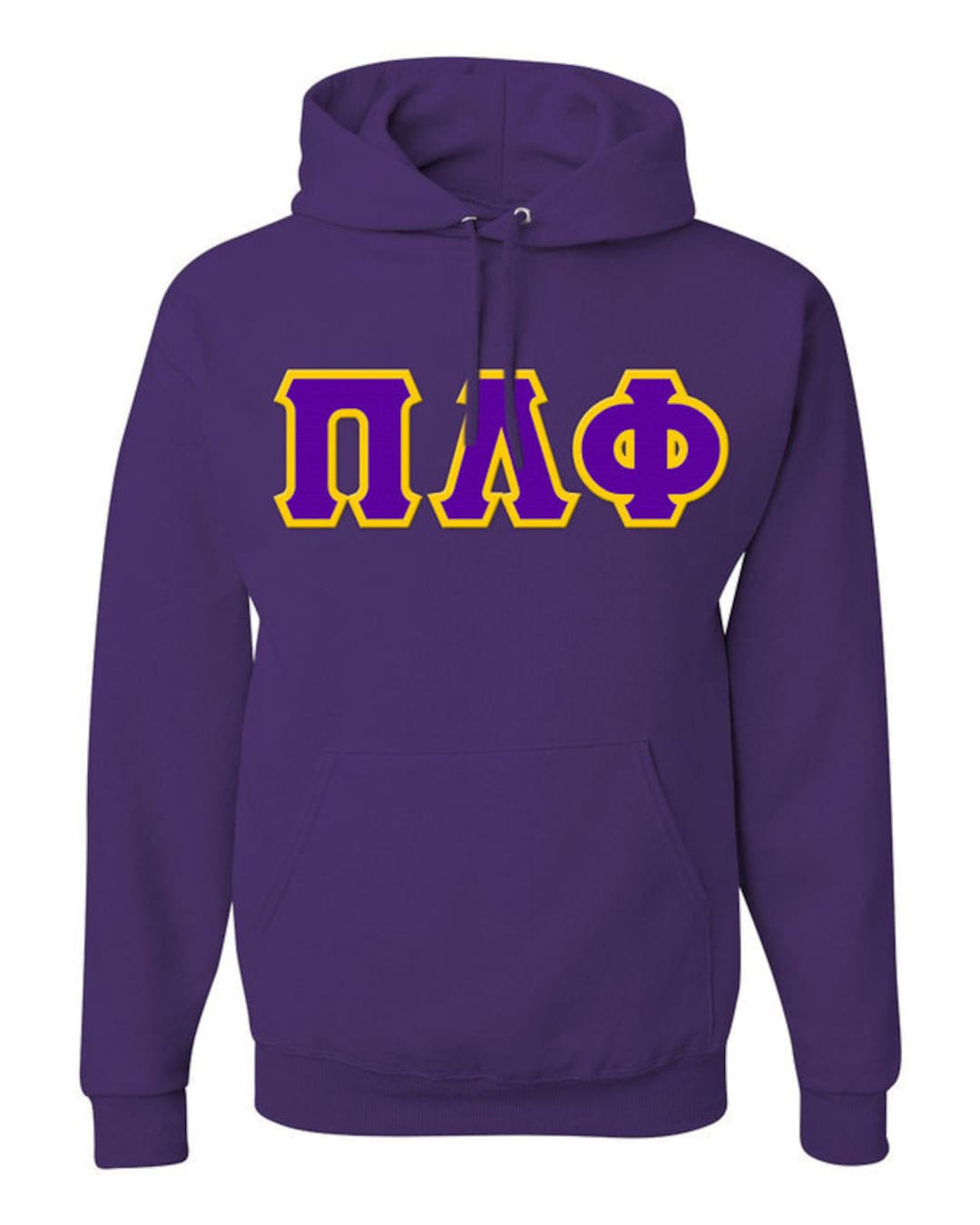 Pi Lambda Phi Lettered Hoodie - Etsy