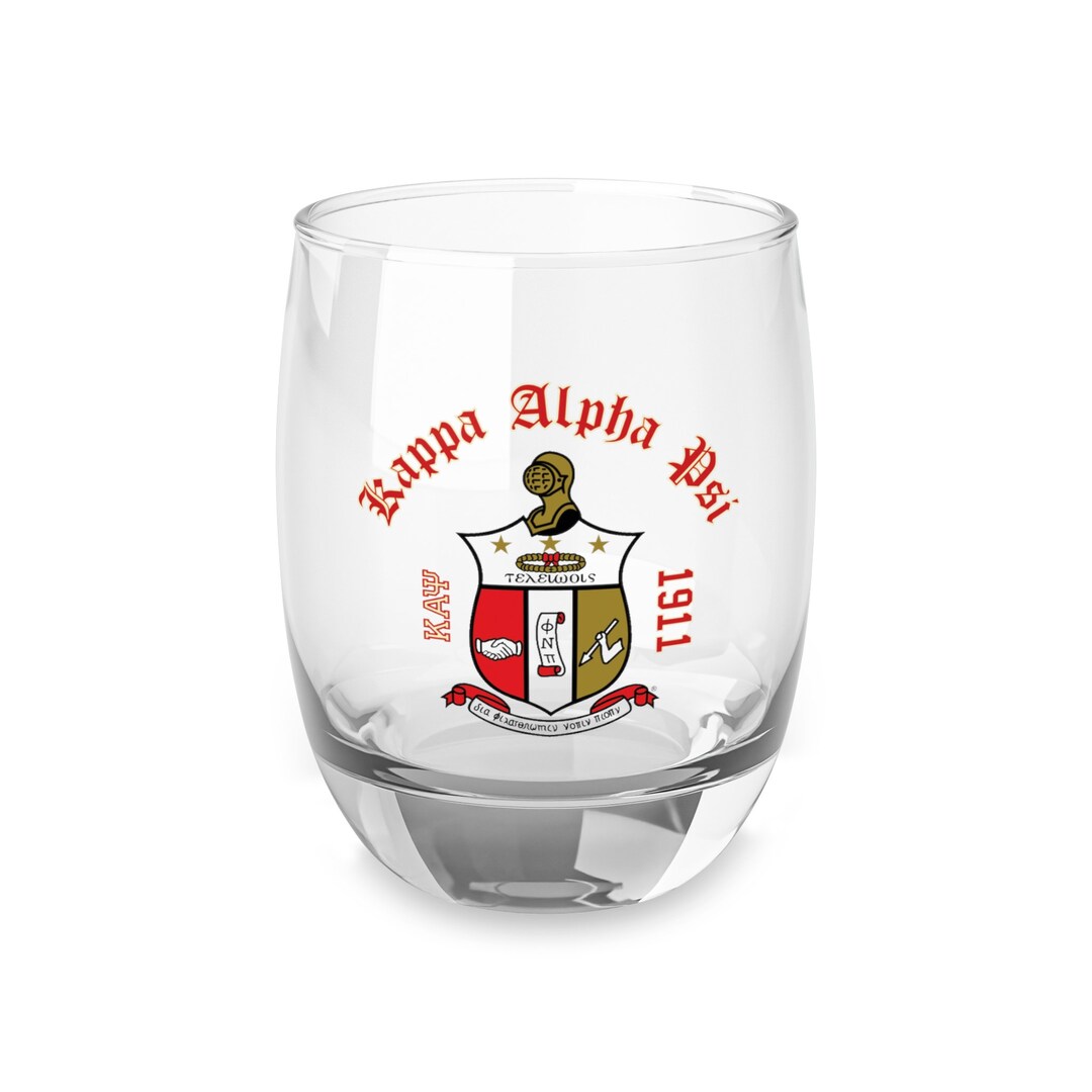 Kappa Alpha Psi Whiskey Glass - Etsy