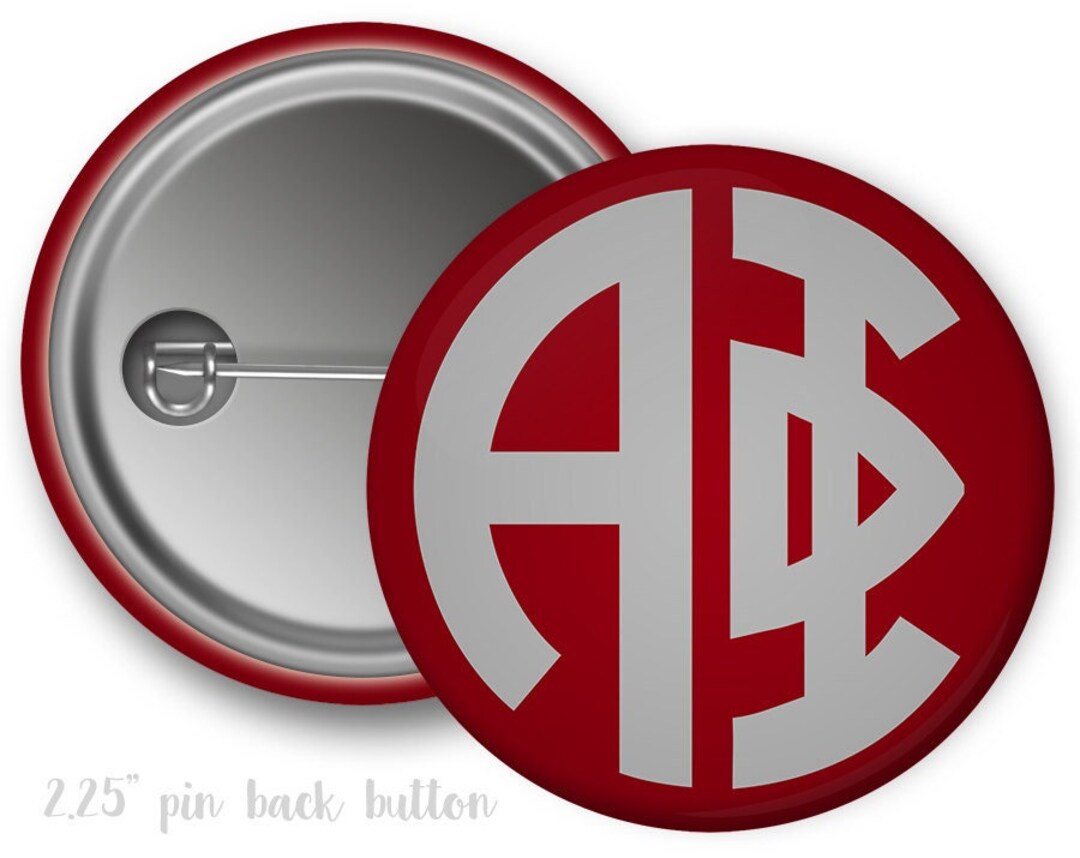 Alpha Phi Monogram Single or Bulk 2.25 Pinback Button - Etsy