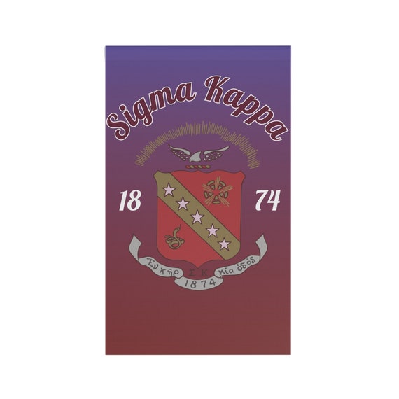 Sigma Kappa Banner Theres Truly Snow Place Like Sigma Kappa! ⛄