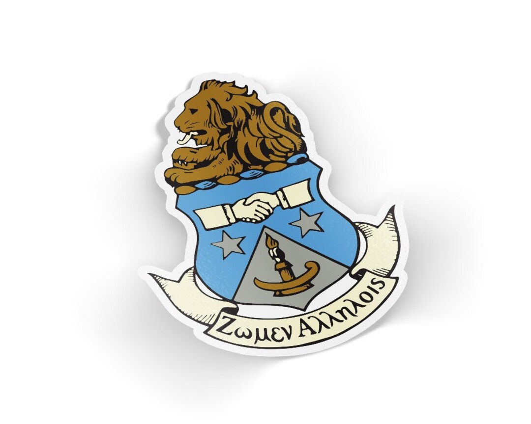Adpi Alpha Delta Pi Crest Sticker - Etsy