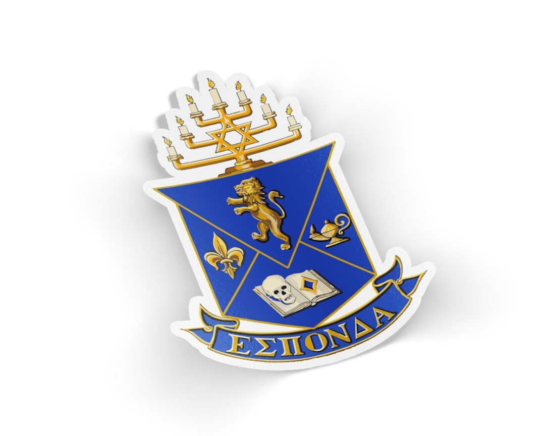 Aepi Alpha Epsilon Pi Crest Sticker - Etsy