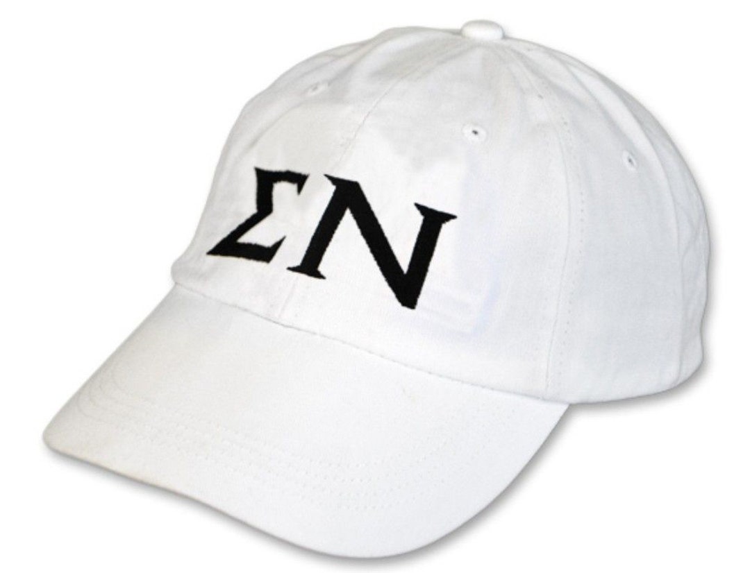 Sigma Nu Letter Hat - Etsy