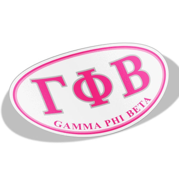 Gamma Phi Beta Decal - Etsy