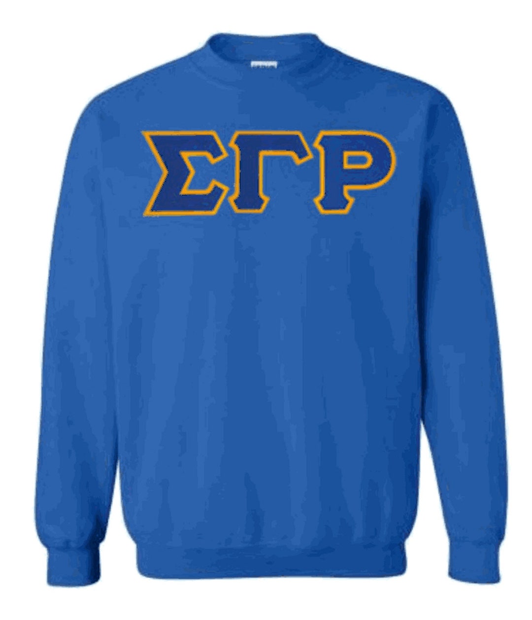 Sigma Gamma Rho Twill Lettered Crewneck - Etsy